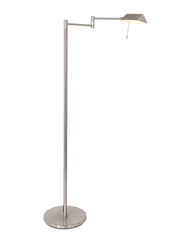 Steinhauer Stehleuchte Retina LED stahl - Leuchten-Welt.com