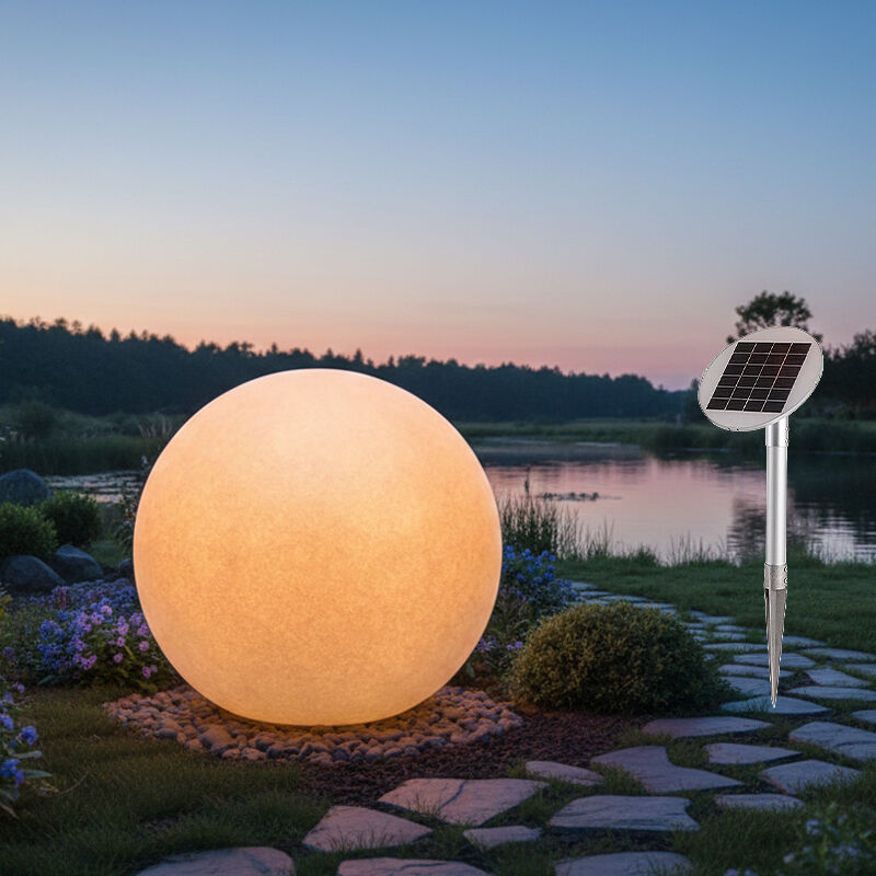 Solar Kugelleuchte Garten 60 Cm