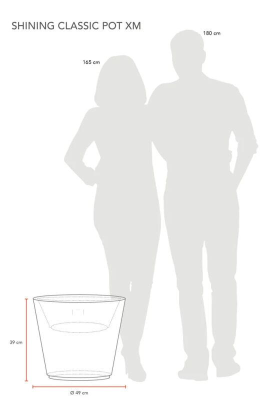 8 Seasons Design Dekoleuchte Shining Classic Pot XM - Leuchten-Welt.c