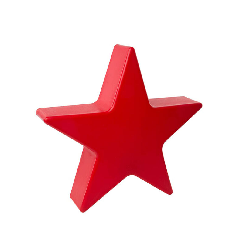 8 Seasons Design Dekoleuchte Shining Star 60 cm rot - Leuchten-Welt.c